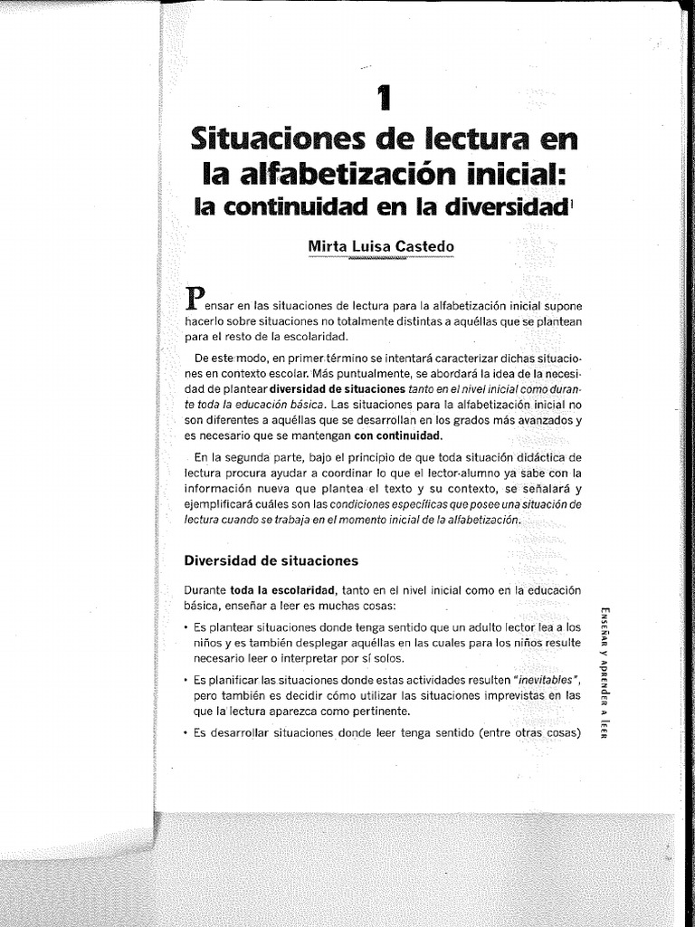 Didactica de Las Practicas Del Lenguaje y La Literatura II - Texto 01 ...