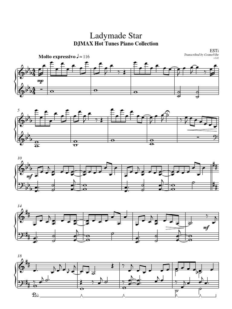 Ladymade Star: DJMAX Hot Tunes Piano Collection | PDF