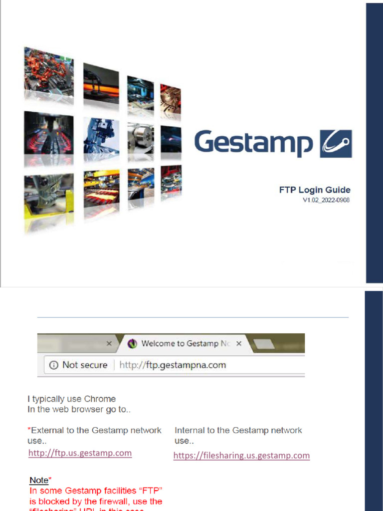 FTP Login Guide | PDF