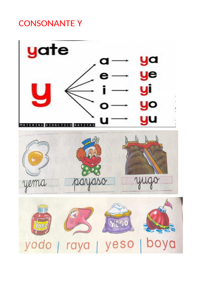 CONSONANTE Y Miercoles21 | PDF