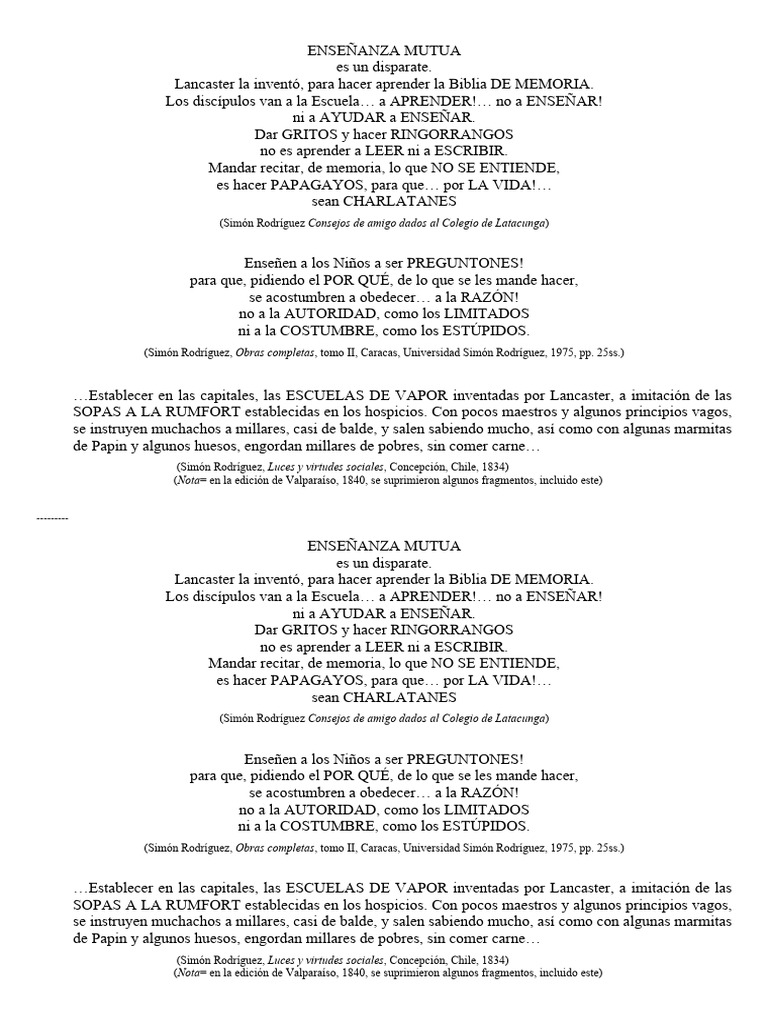 Educacion Mutua | PDF