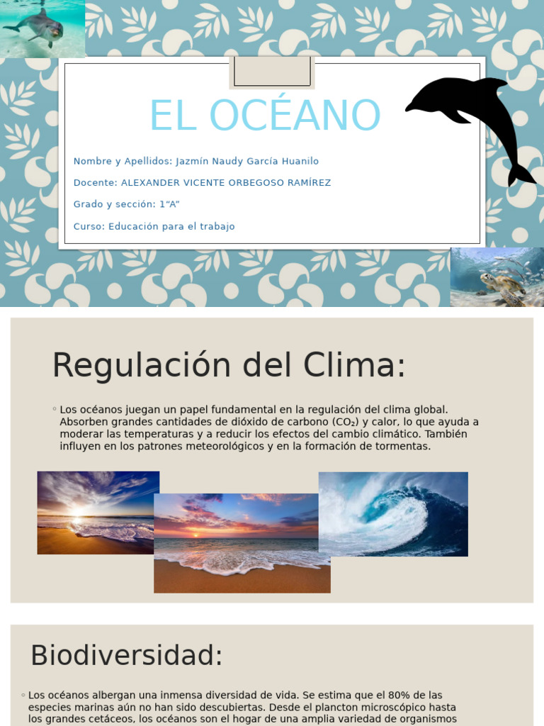 El Océano - Tarea 2 | PDF
