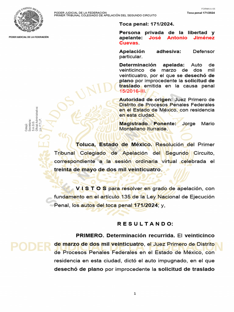 TP 171 24 Resol | PDF