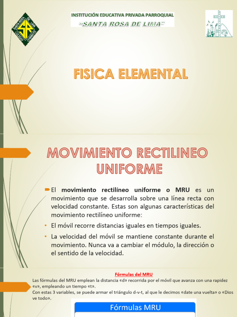MRU-PPT - Clase | PDF
