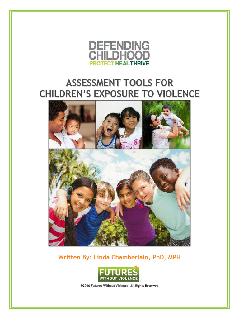 Assessment Tools For Childrens Exposure To Violence 2016 | PDF