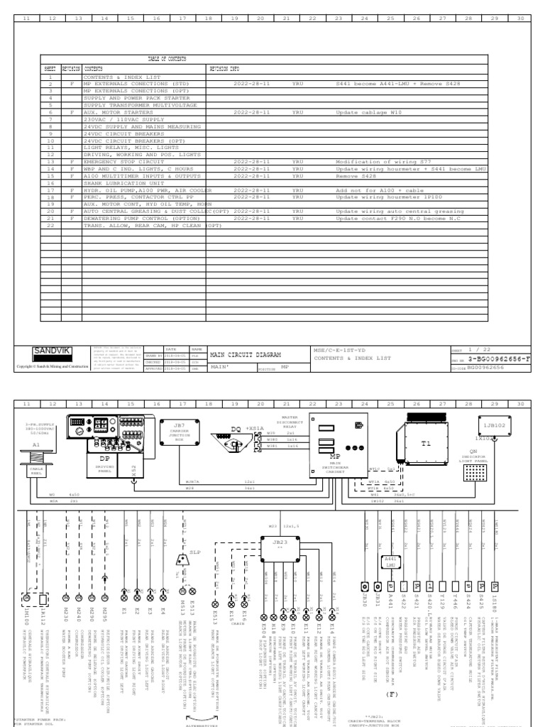 l23b8012 Electric Diagrams | PDF