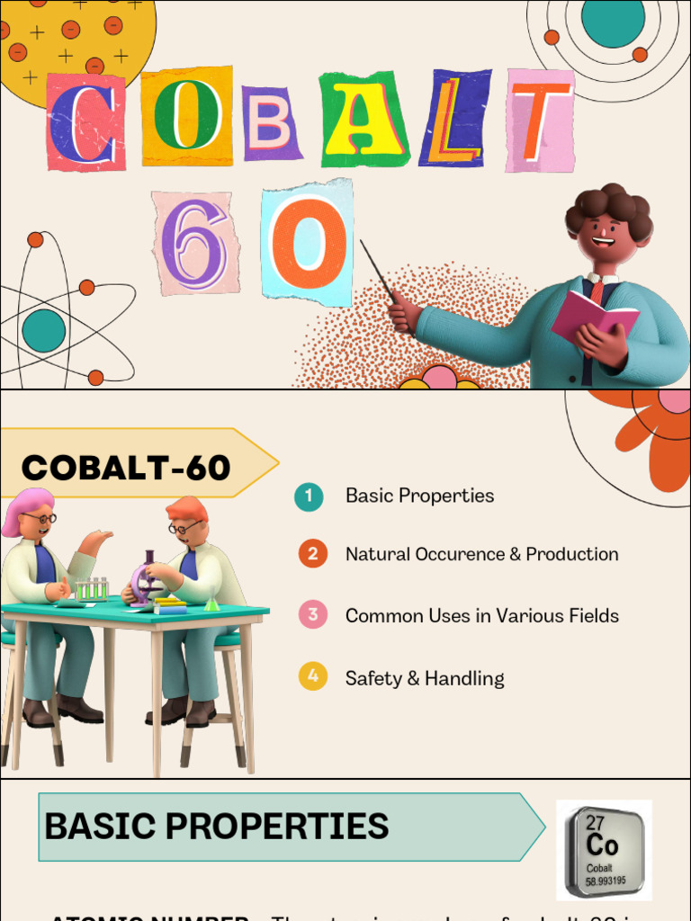 Gen Chem Cobalt 60 | PDF