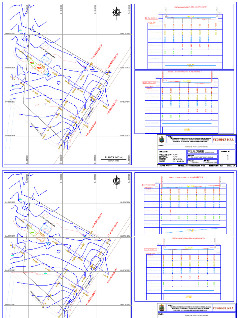 1 Plano de Perfil Longitudinal | PDF