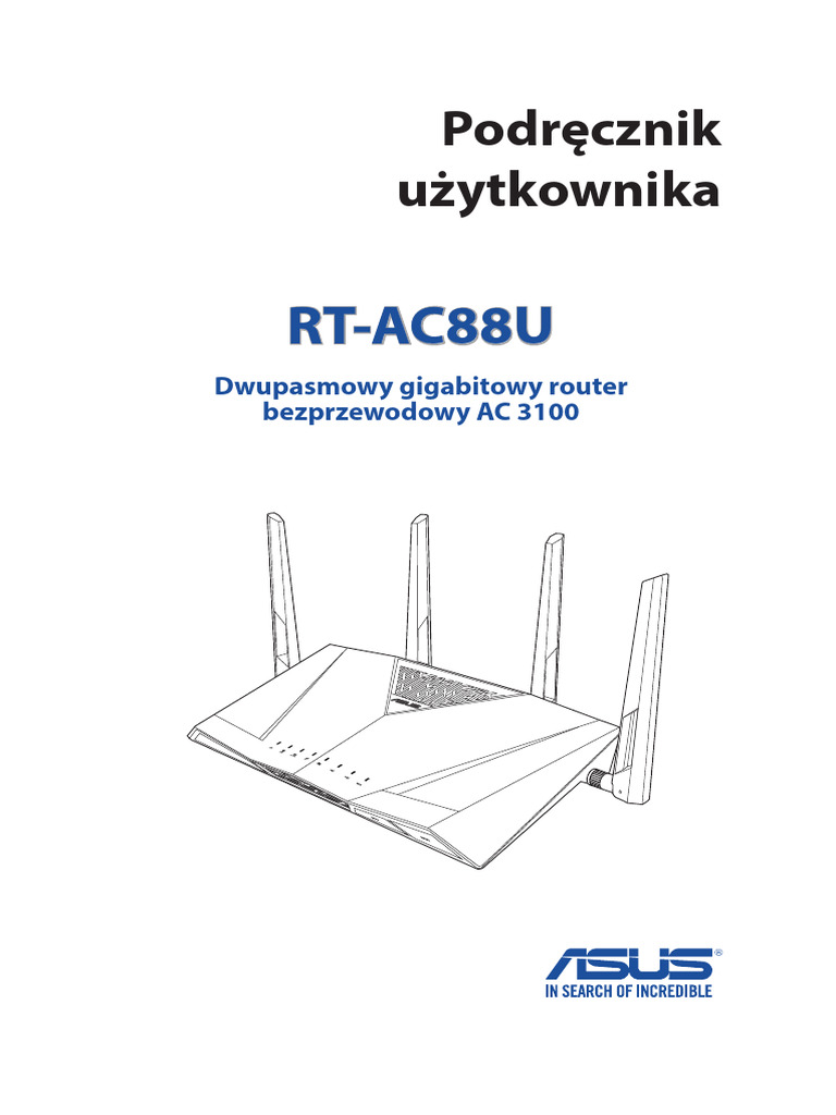 p10302 Rt-Ac88u Manual DVD Only | PDF