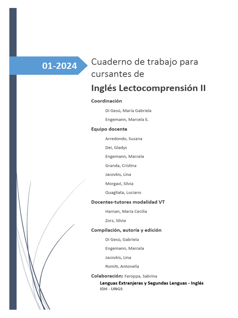 01-ILC2 Cuadernillo Completo Nuevo - Compressed | PDF