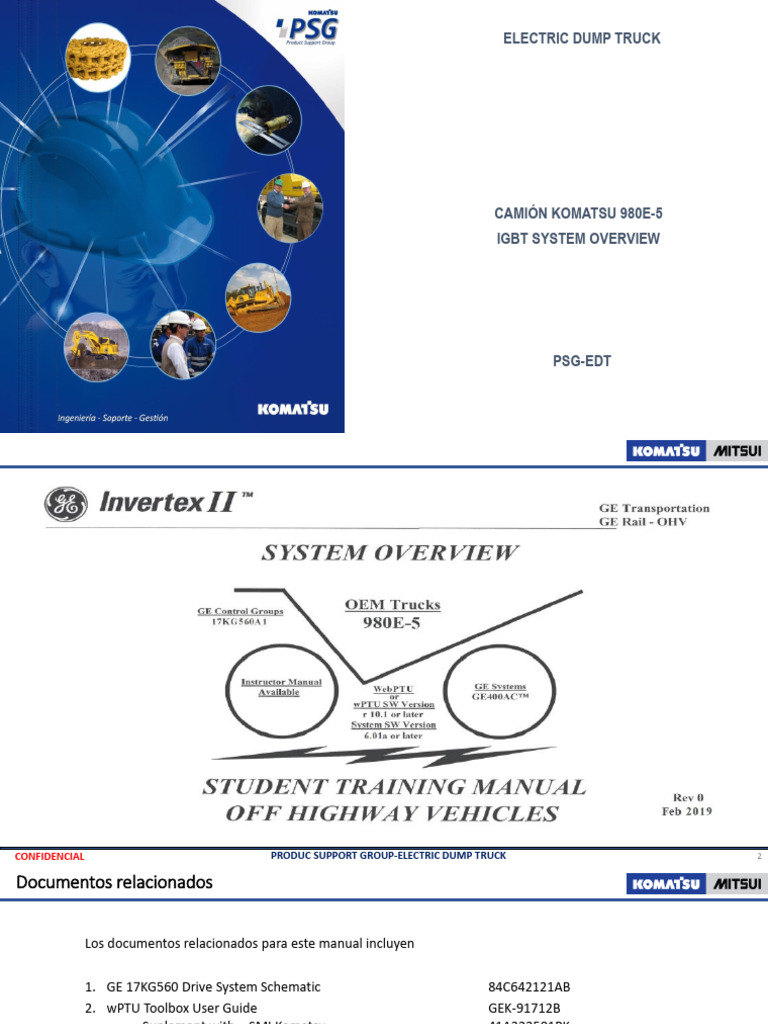 Electric Dump Truck IGBT System Guide | PDF | Rectifier | Power Inverter