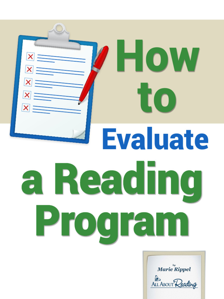 Evaluate Reading Program | PDF