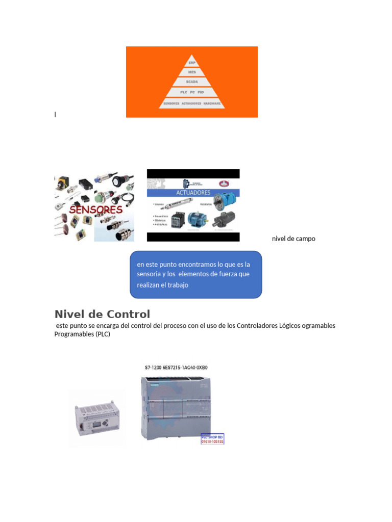 Infografia Automatizacion Piramide | PDF