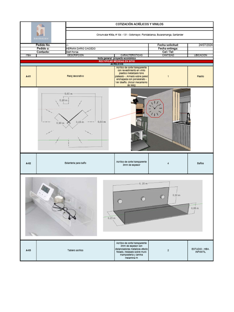 Cot - Final - Acrlicos y Vinilos | PDF
