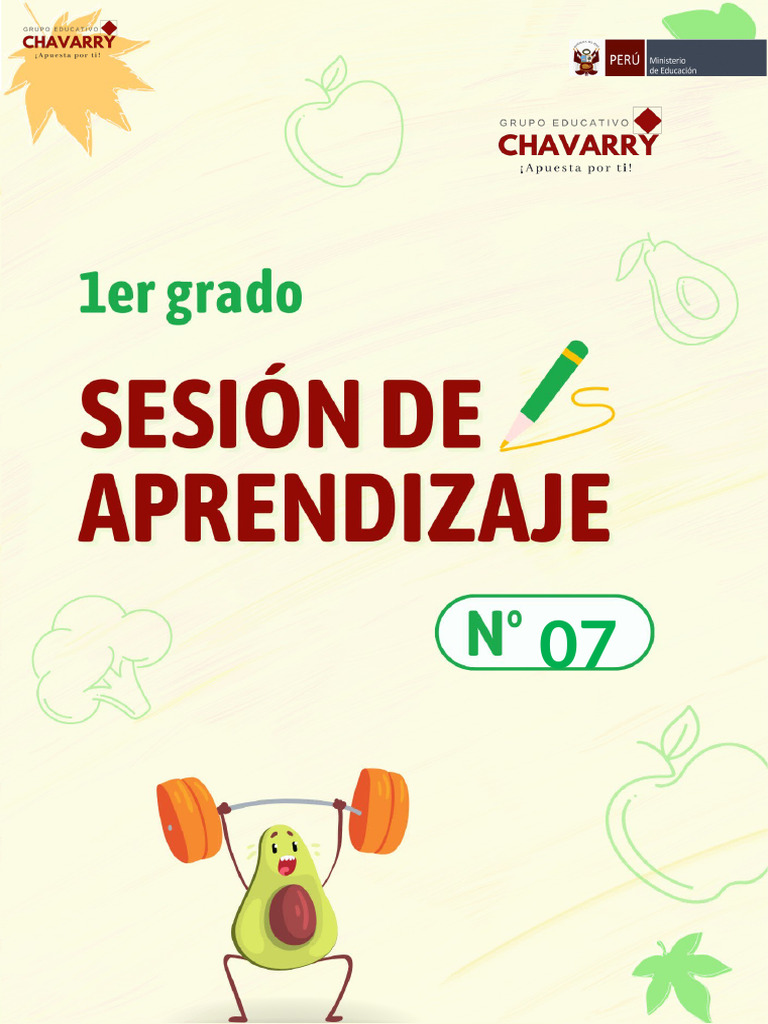 Sesión N°7 - 1er Grado | PDF