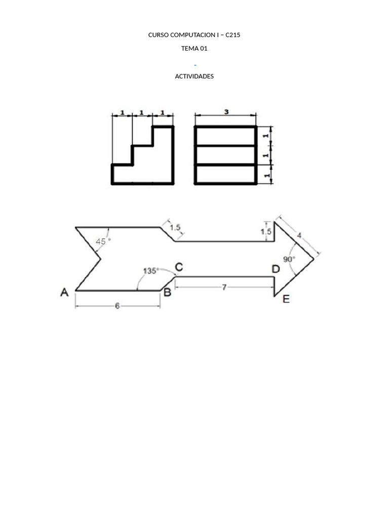 Tema1 Actividades C215 | PDF