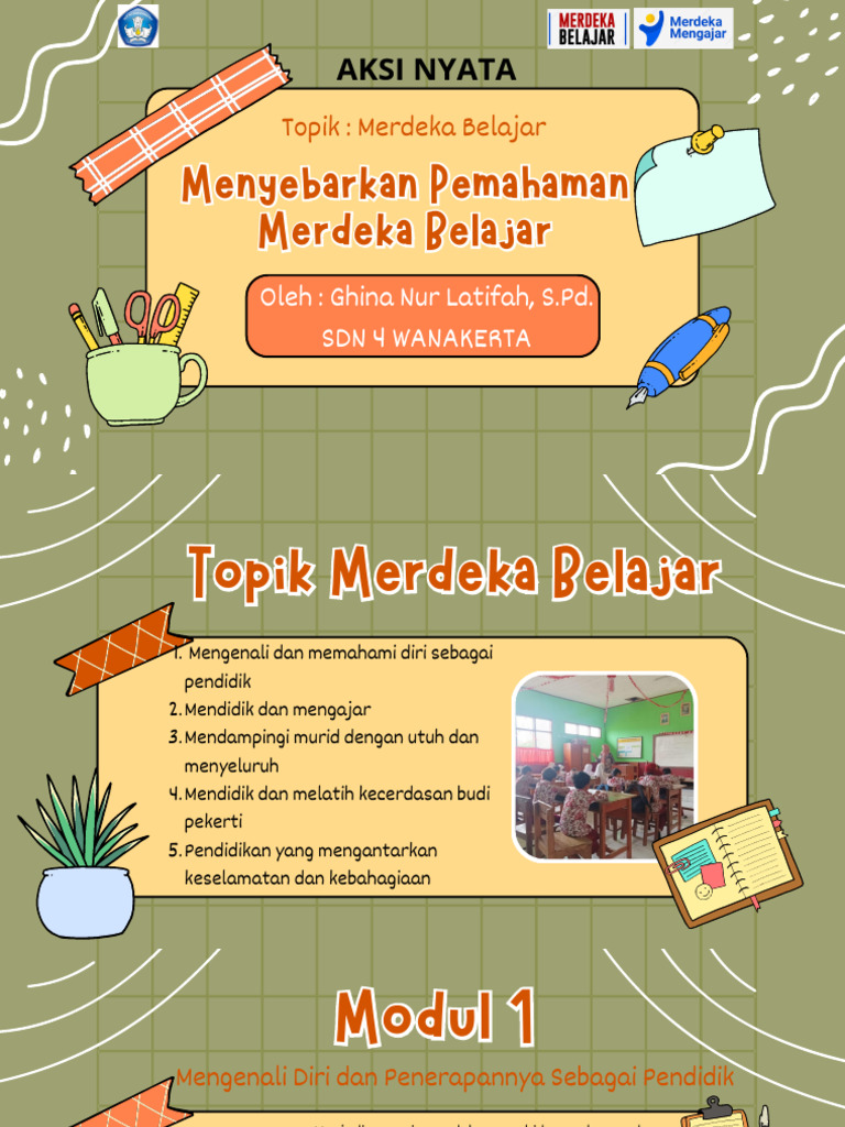Menyebarkan Pemahaman Merdeka Belajar | PDF