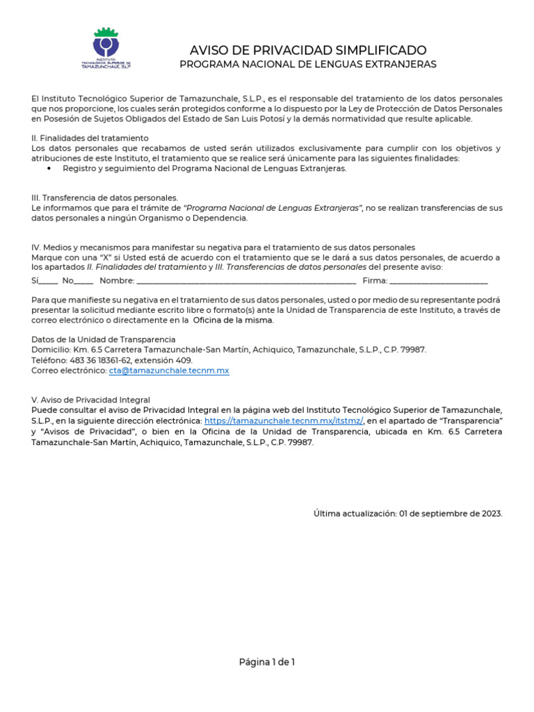 19 Av-Priv-Simple L.extranjeras Svin | PDF