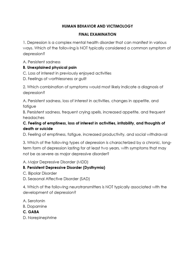 Crim 3 Final Exam | PDF