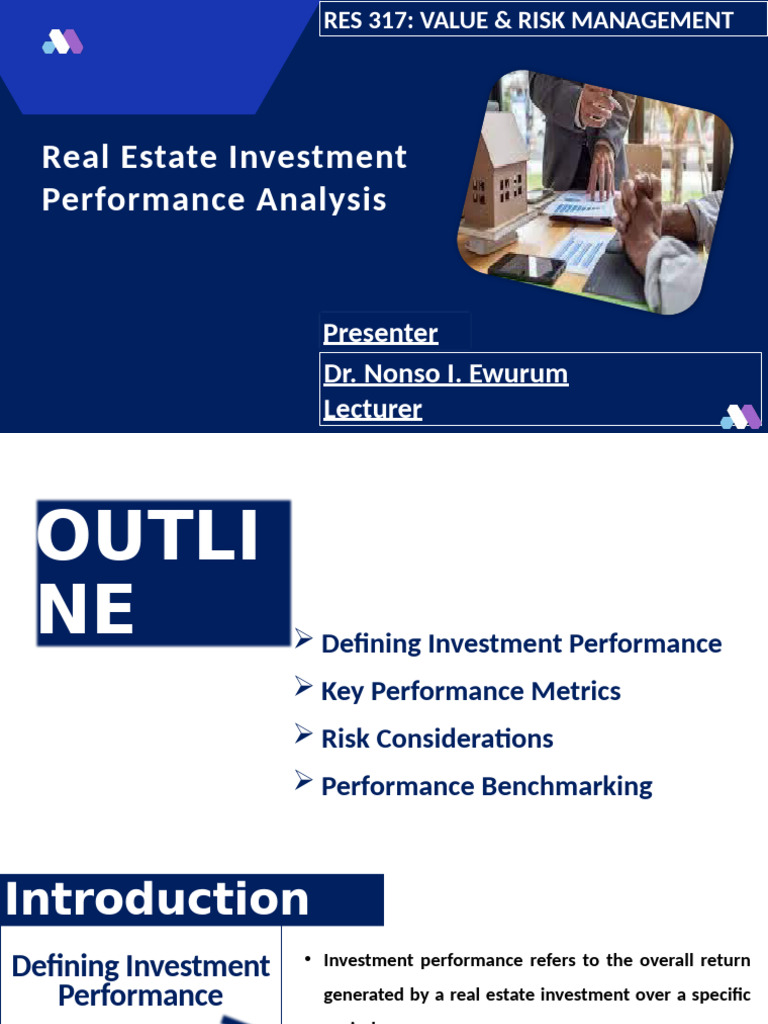 Real Estate Investment Performance Analysis | PDF