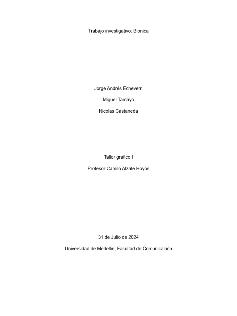 Trabajo Investigativo | PDF