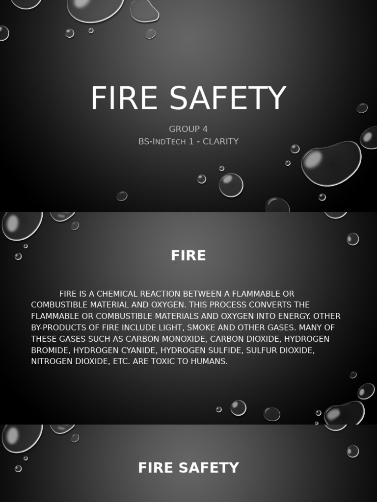 Fire Safety | PDF