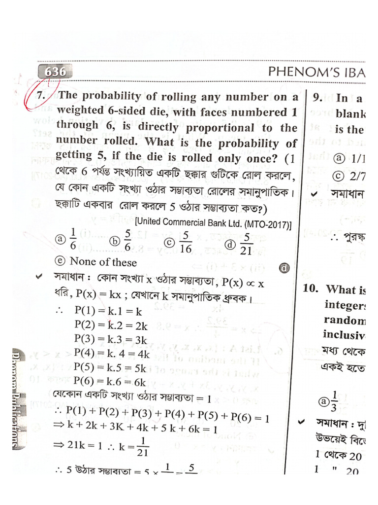 Math Problem 7 and Rest | PDF