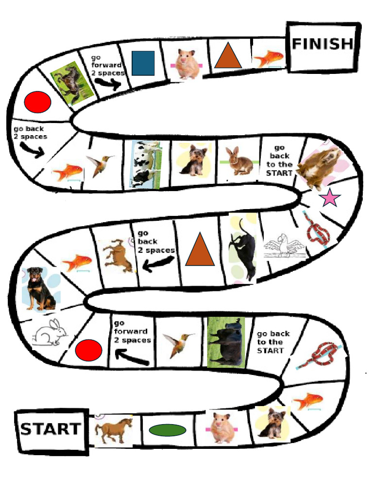 Animals Board Game | PDF