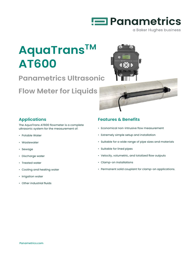 AT600 Catalogue | PDF