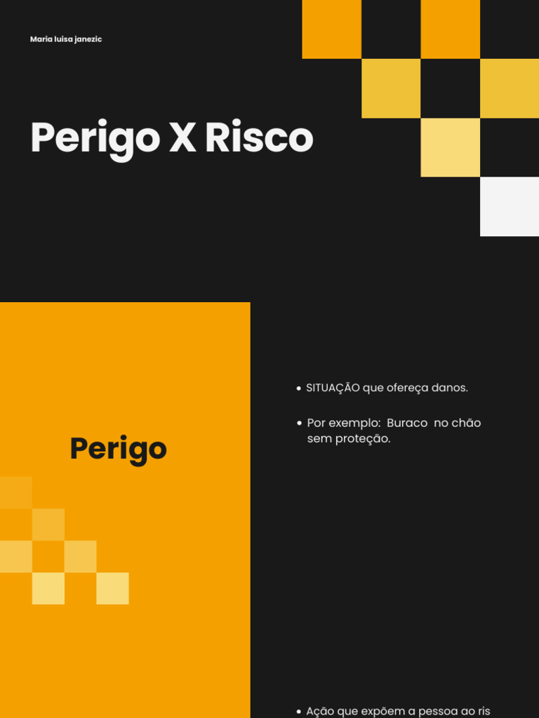 Perigo X Risco | PDF