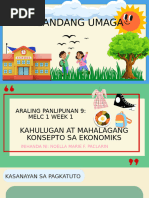 Araling Panlipunan 9 - Quarter 1 - Module 1 | PDF
