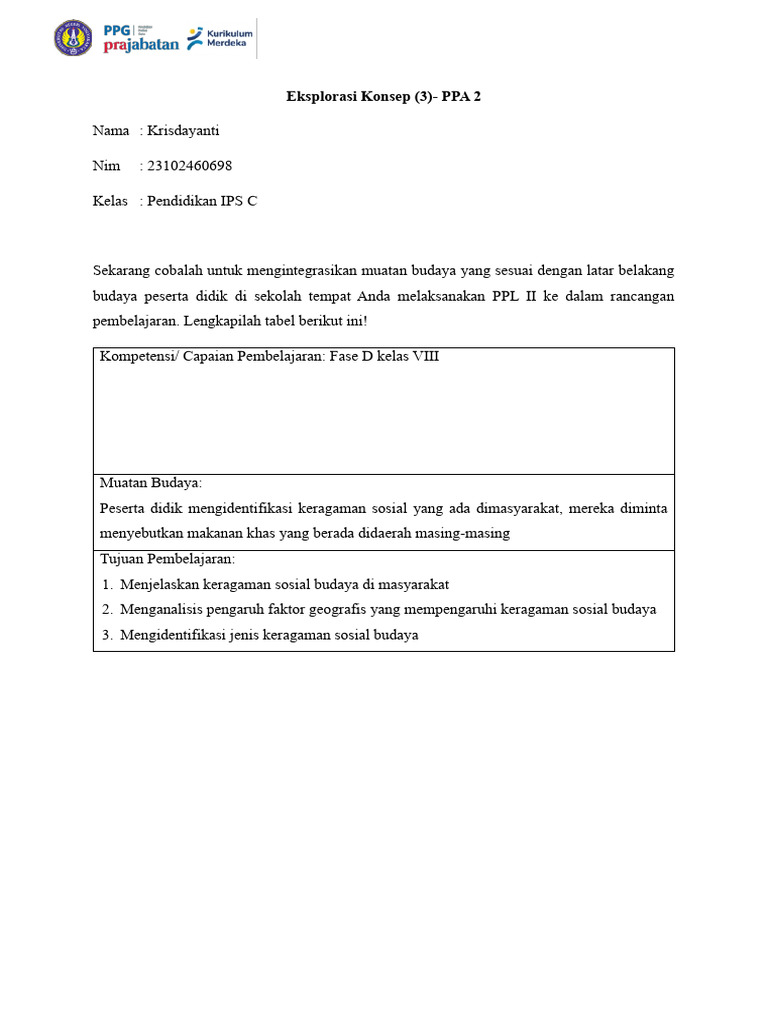 02.02.b.3-T3-2-b Eksplorasi Konsep (3) - PPA 2 | PDF