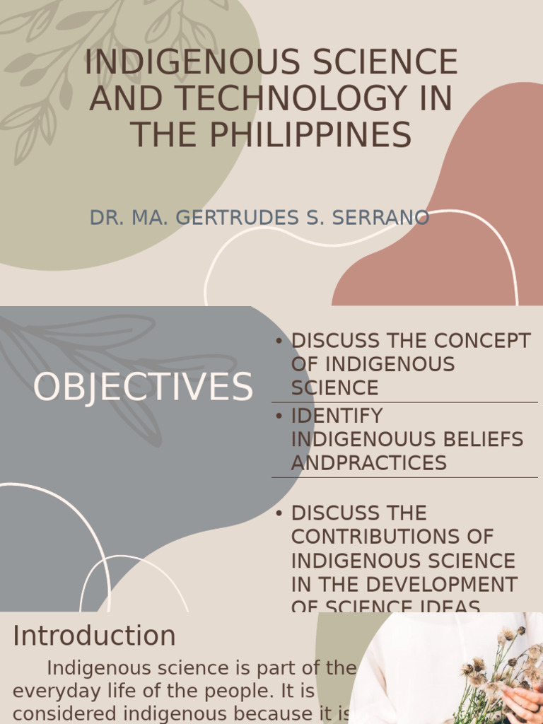 Indigenous Science and Technology in The Philippines | PDF