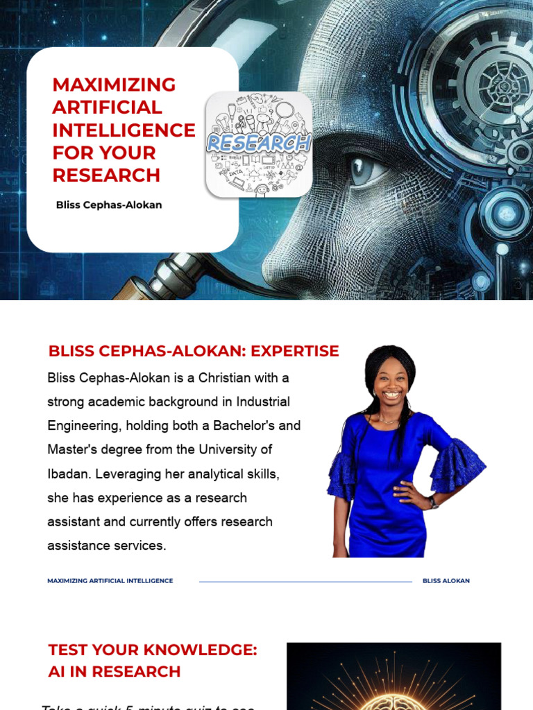 Maximizing Artificial Intelligence For Your Research | PDF | Artificial ...