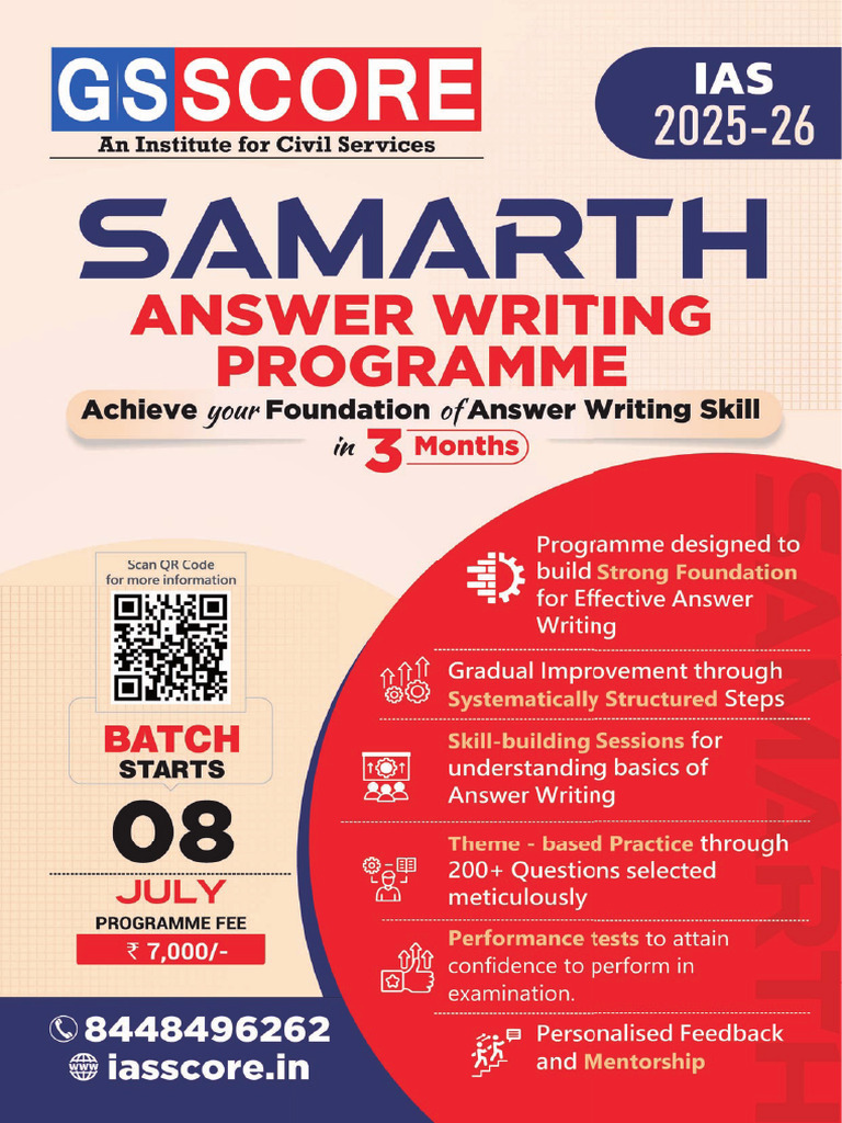 Mains Answer Writing 2024 Update | PDF | Concept