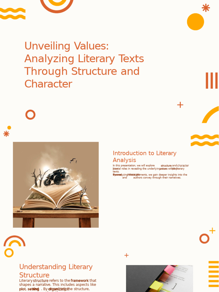 Unveiling Values Analyzing Literary Texts Through Structure and ...
