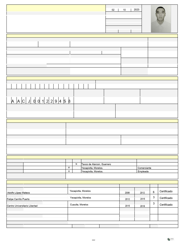 Solicitud Juan Simon Abarca | PDF