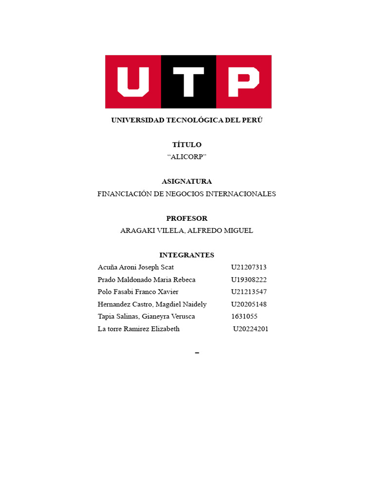 TA3_Grupo 3_Financiación de Negocios | PDF