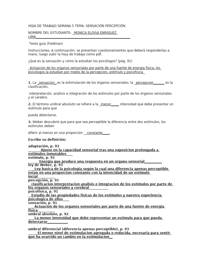 Hoja de Trabajo Tarea 5-1 | PDF