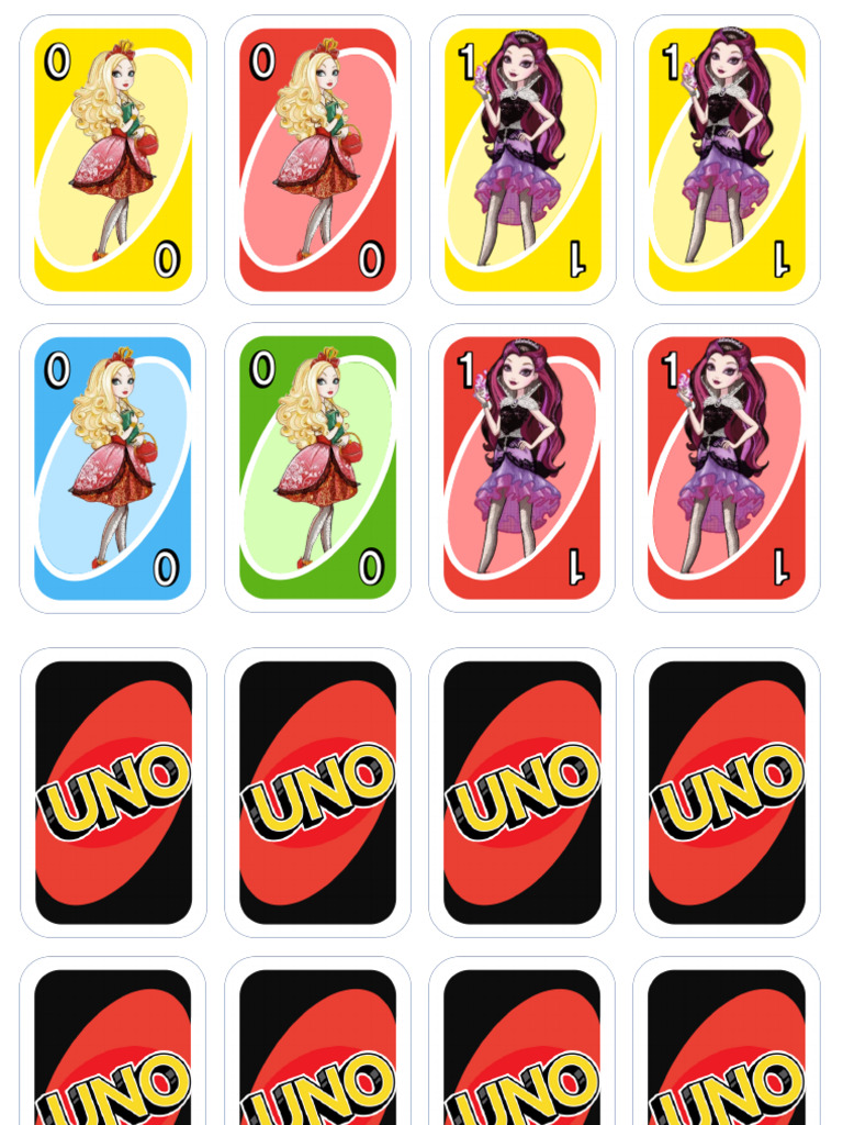 Uno - PDF Ever After High | PDF