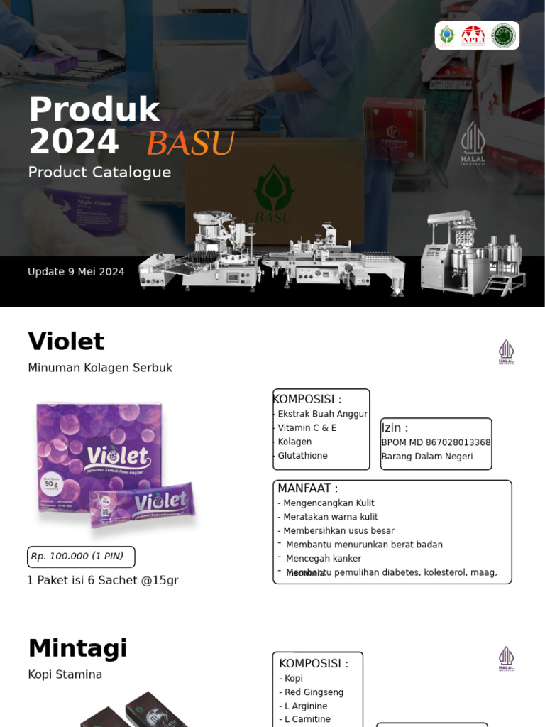 Catalog Product Basu 2024 2 | PDF