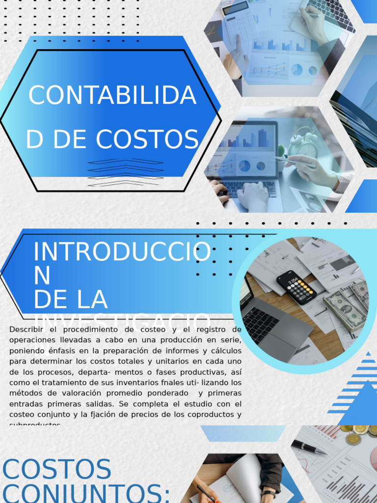 Costo Conjuntos | PDF