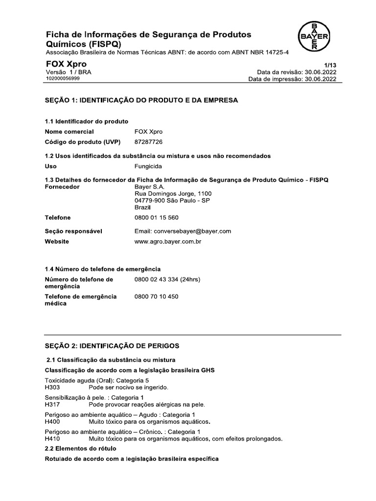 FOX Xpro | PDF