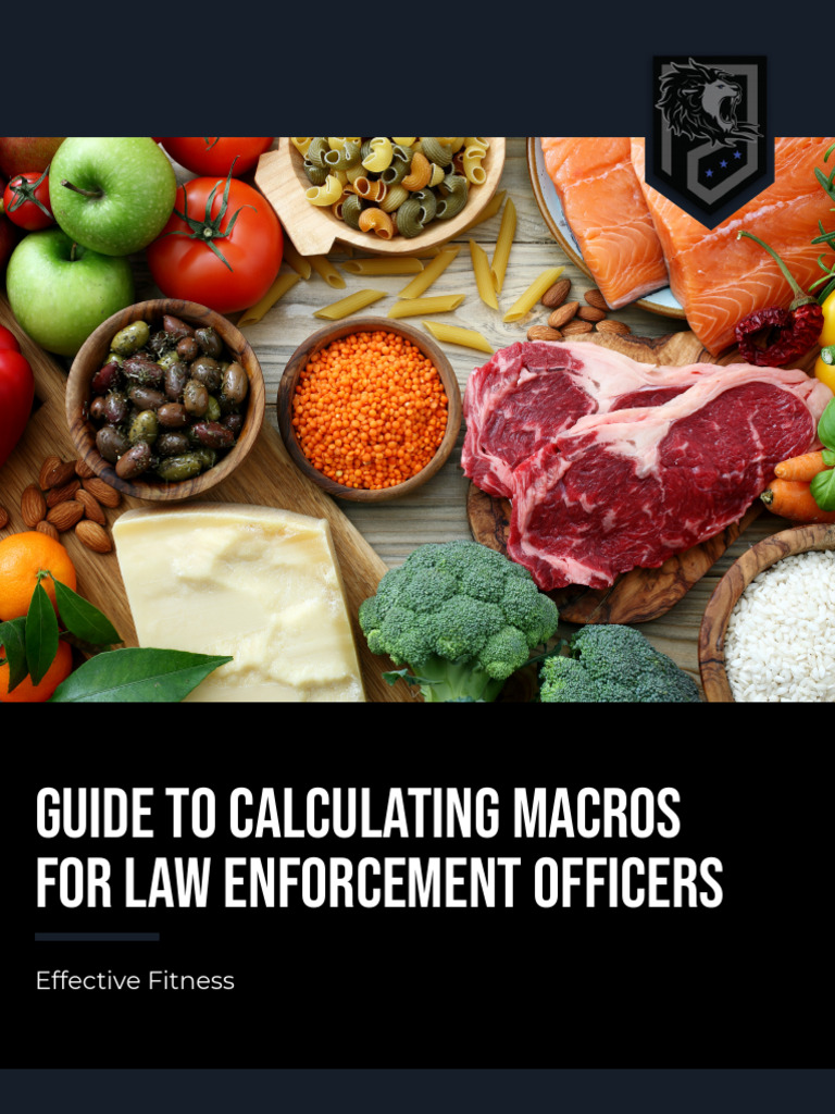 Macro Calculator Guide For Tactical Athletes | PDF