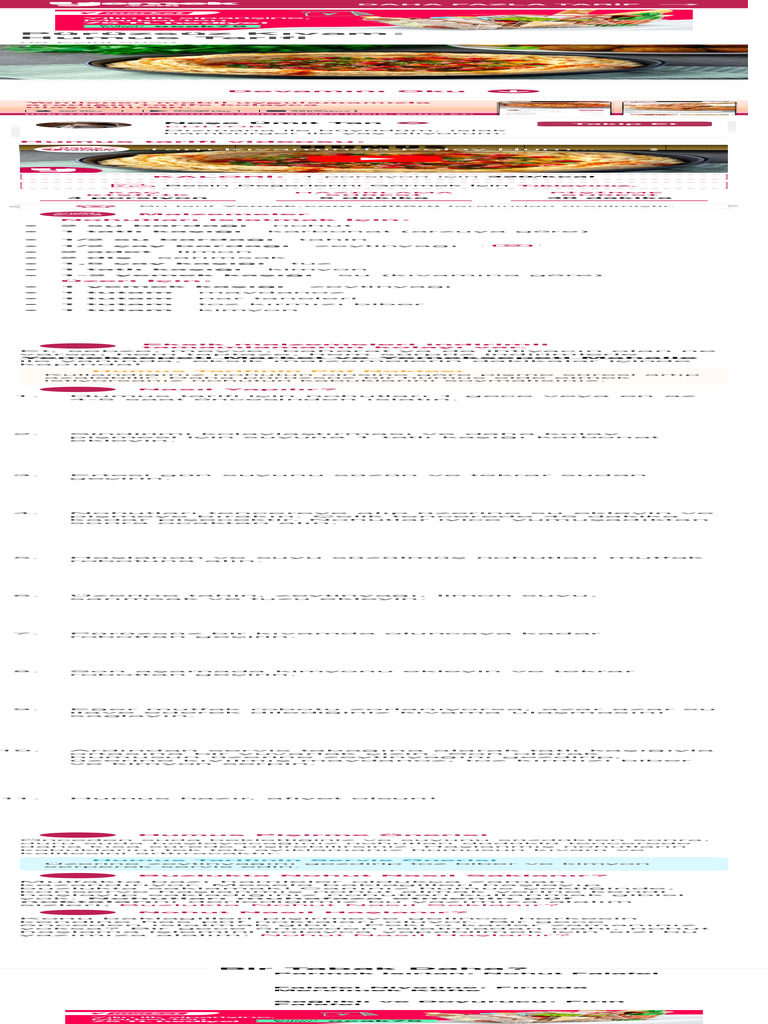 Humus Tarifi, Nasıl Yapılır (Videolu-Resimli) | PDF