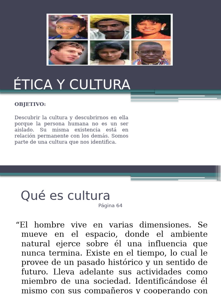 Ética y Cultura | PDF