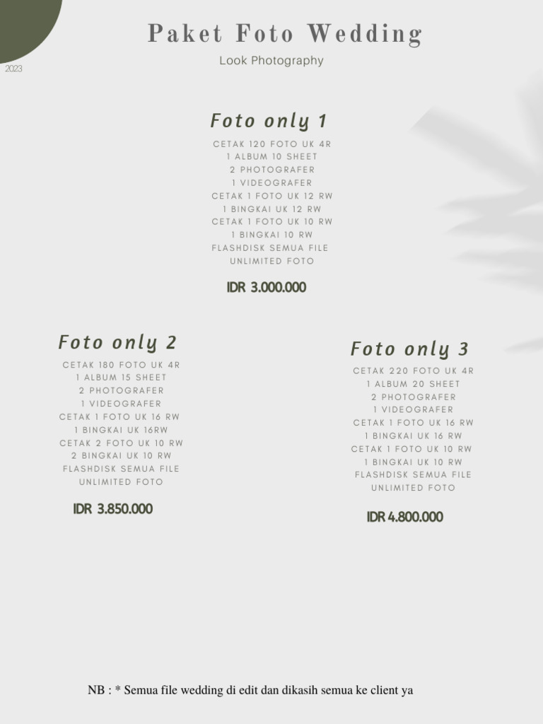 PRICELIST | PDF