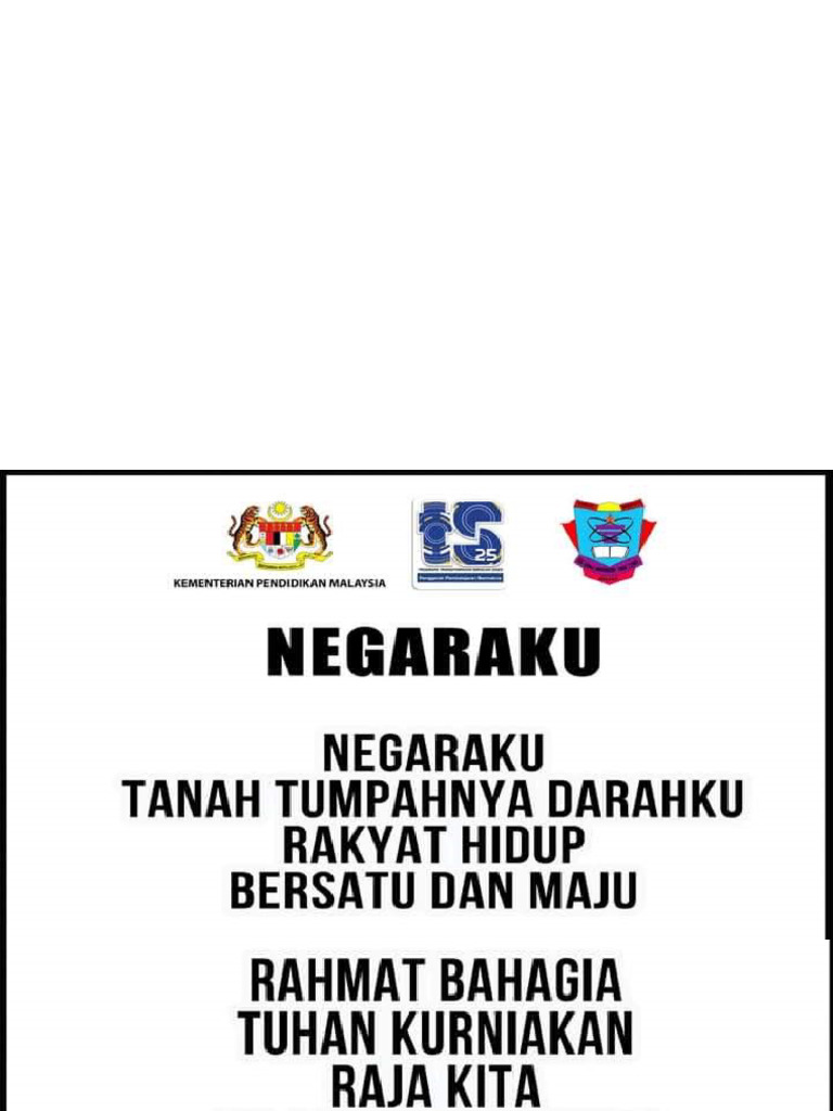 Lirik Lagu Negaraku | PDF