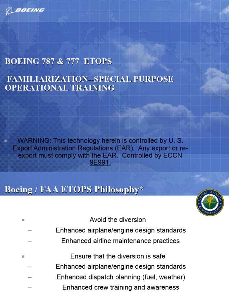 787 777 ETOPS SPOT North Atlantic Presentation | PDF