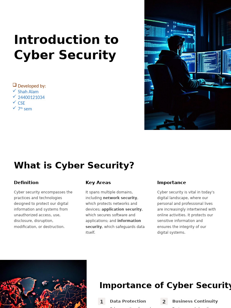 Introduction To Cyber Security | PDF